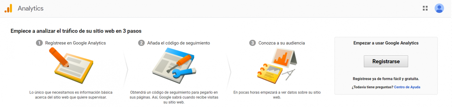 ¿Cómo insertar el código de Google Analytics en mi web?